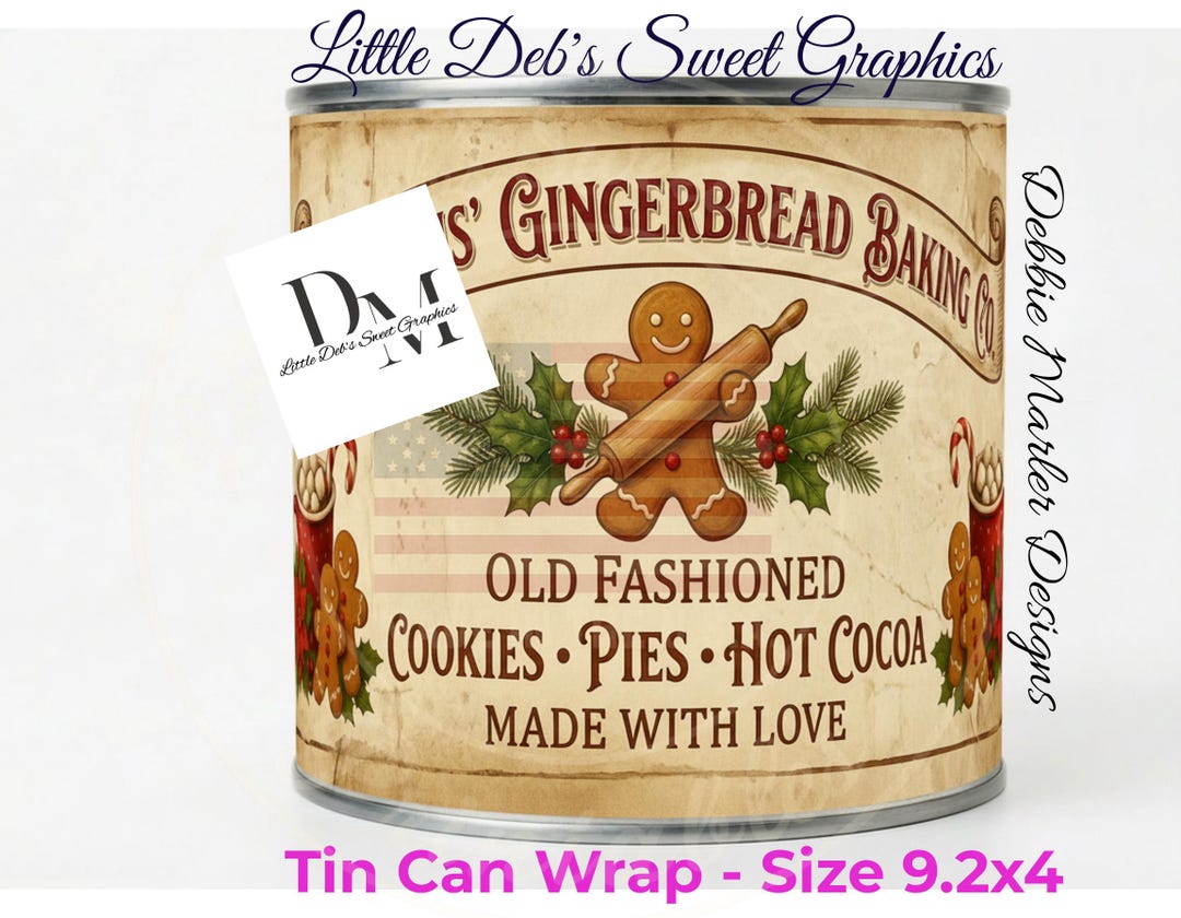 Primitive Farmhouse - Christmas Mrs. Claus Gingerbread Baking Co ...