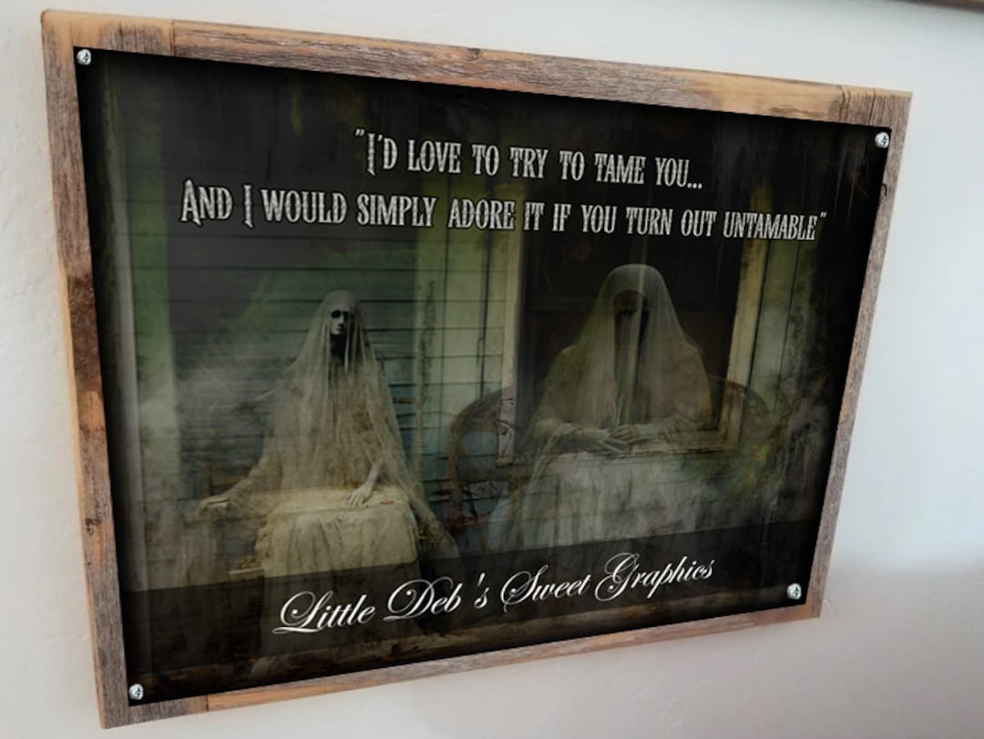 Creepy Porch 3 Primitive Sign Rustic Farmhouse Decor Metal Print ...