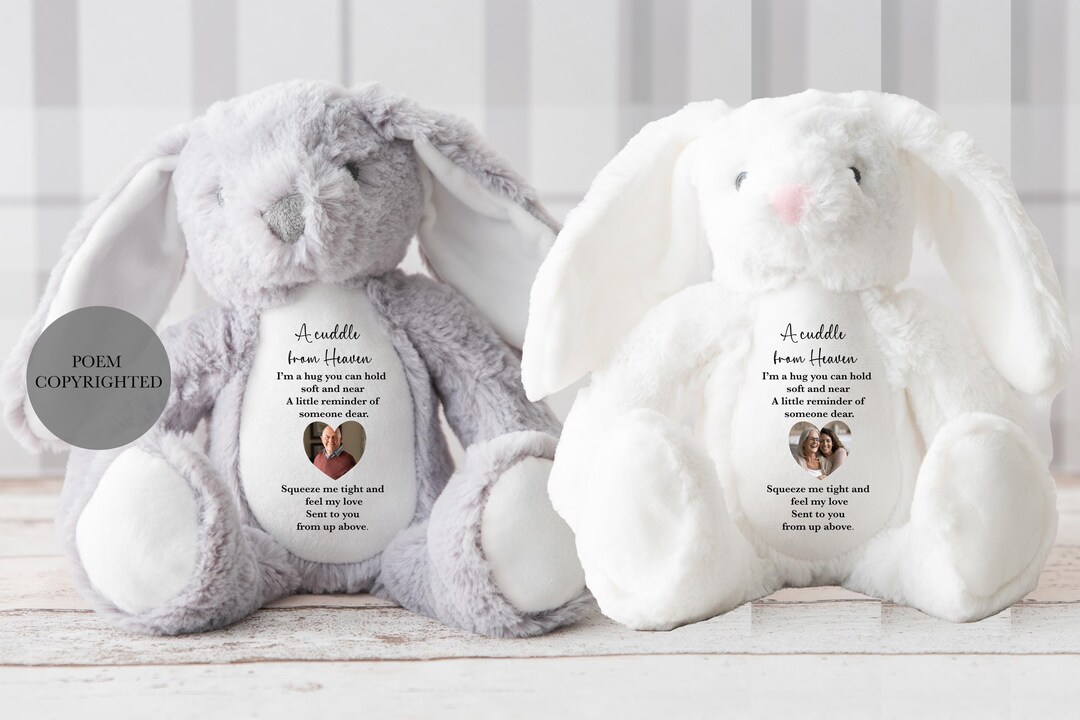 Cuddle From Heaven Teddy Bear, Memorial Gift for Loss of a Loved One ...
