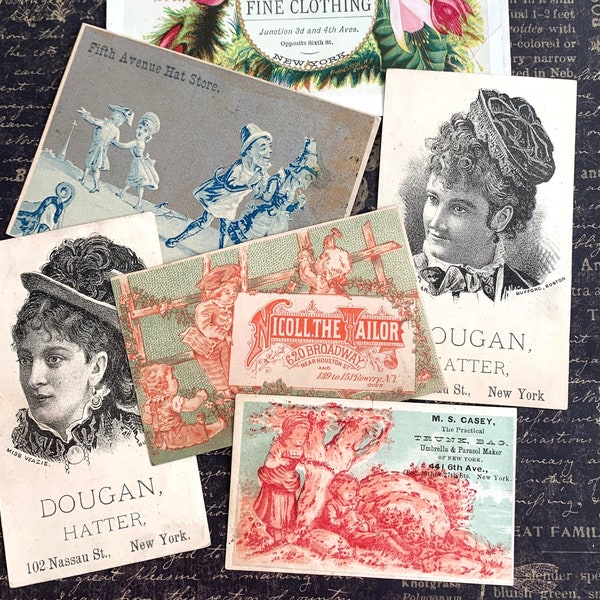 Victorian Trade Card - Etsy