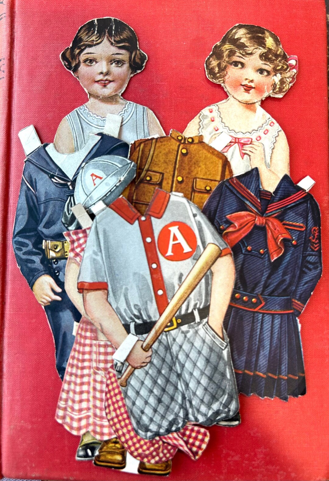 World War One Advertising Paper Dolls & Outfits Bread Biscuits H. Korn ...
