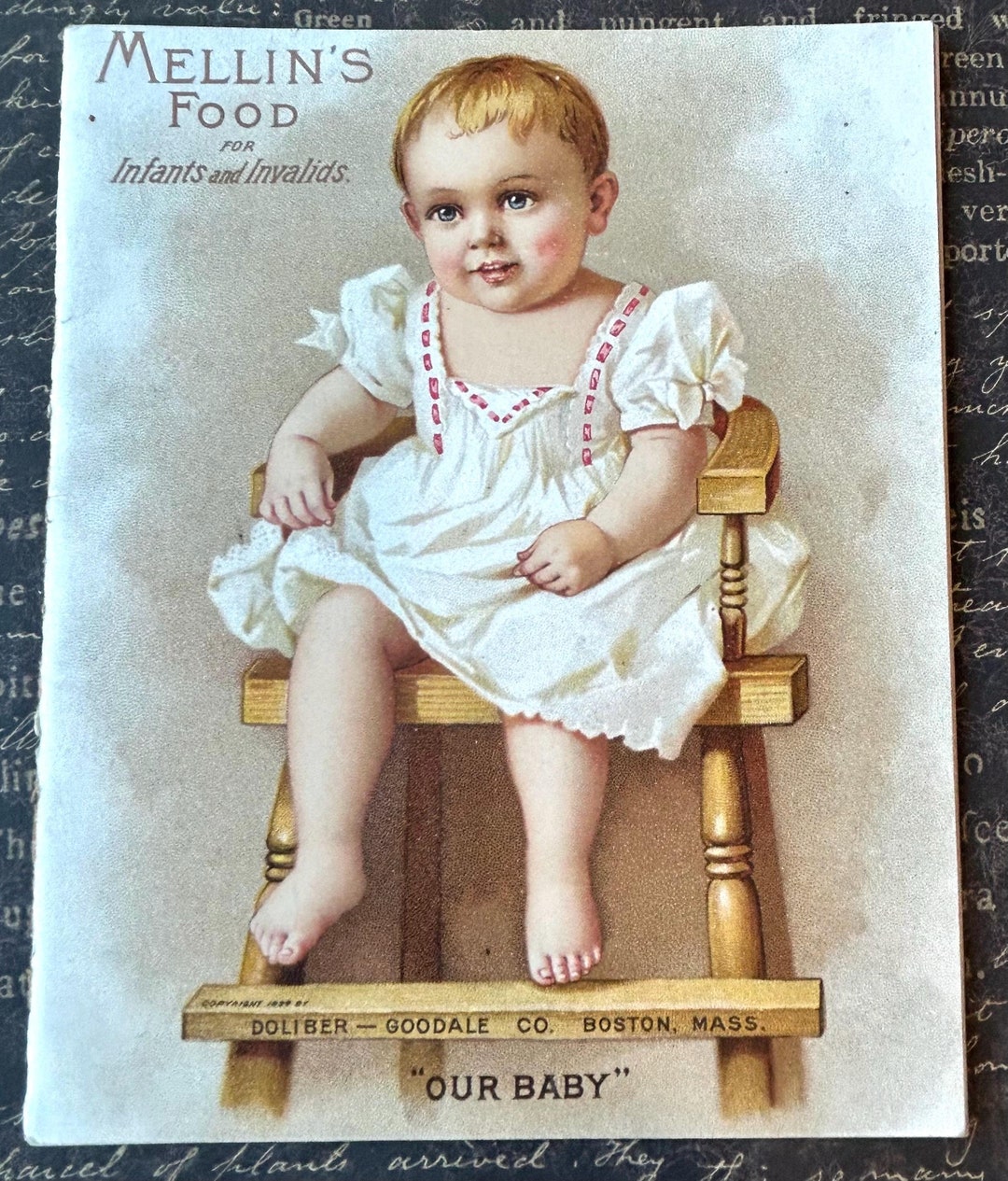 Victorian Baby Food Advertising Illustrated Booklet Mellin's Food ...