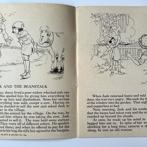Jack and the Beanstalk Children's Book Illustrations by Eulalie Banks ...