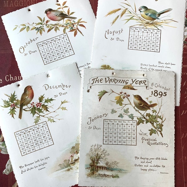 Marcus Ward Calendar - Etsy