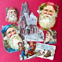 RARE * Vintage CHRISTMAS Perforated Paper Decorations - Etsy