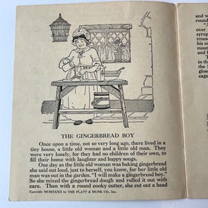 The Gingerbread Boy Children's Book Illustrations by Eulalie Banks the ...