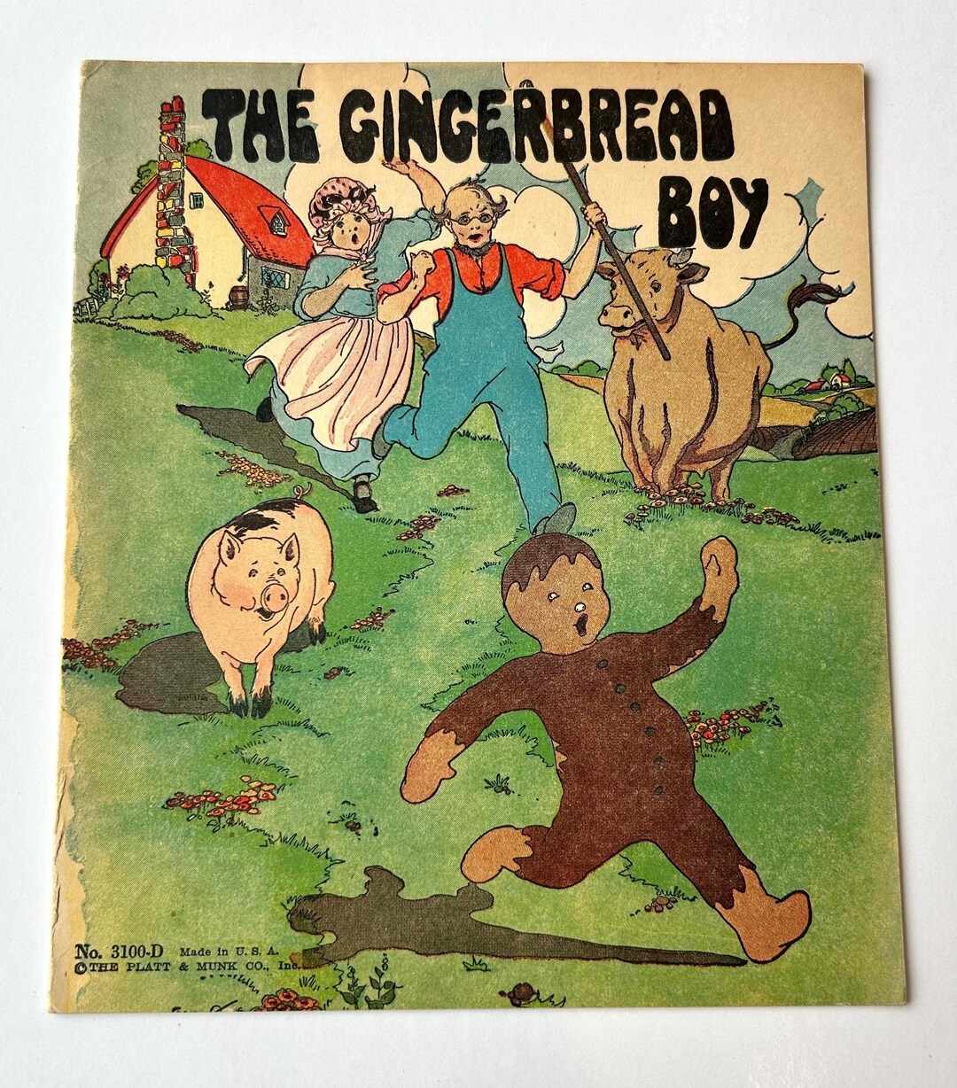 The Gingerbread Boy Children's Book Illustrations by Eulalie Banks the ...