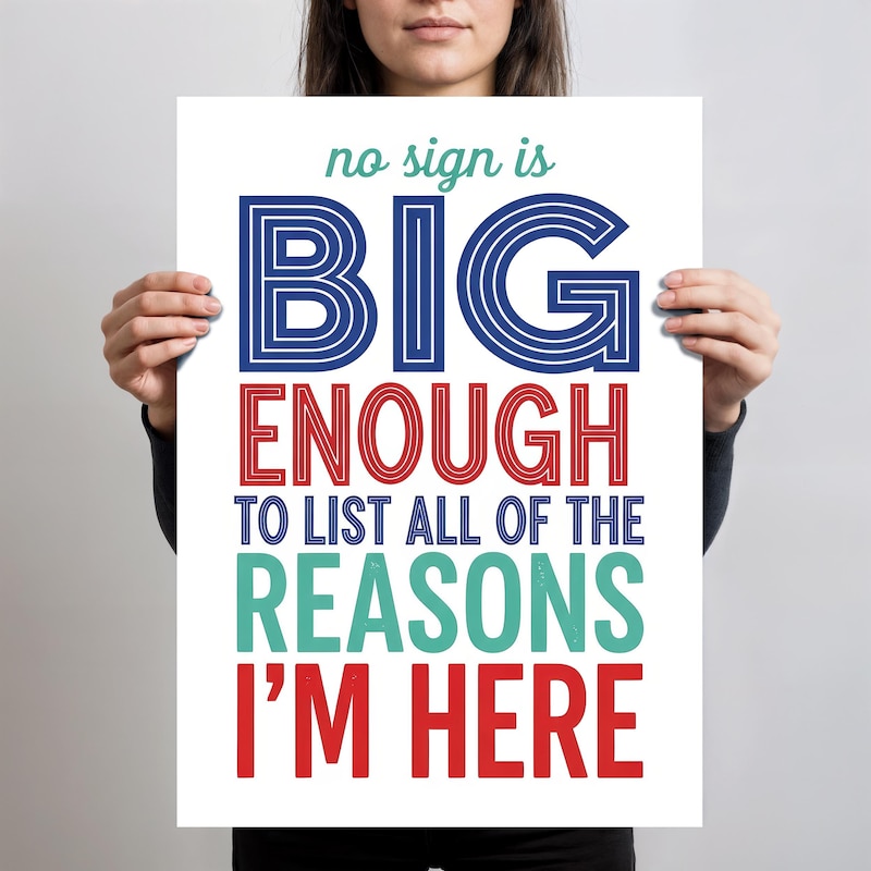 No Kings Protest Signs - Etsy