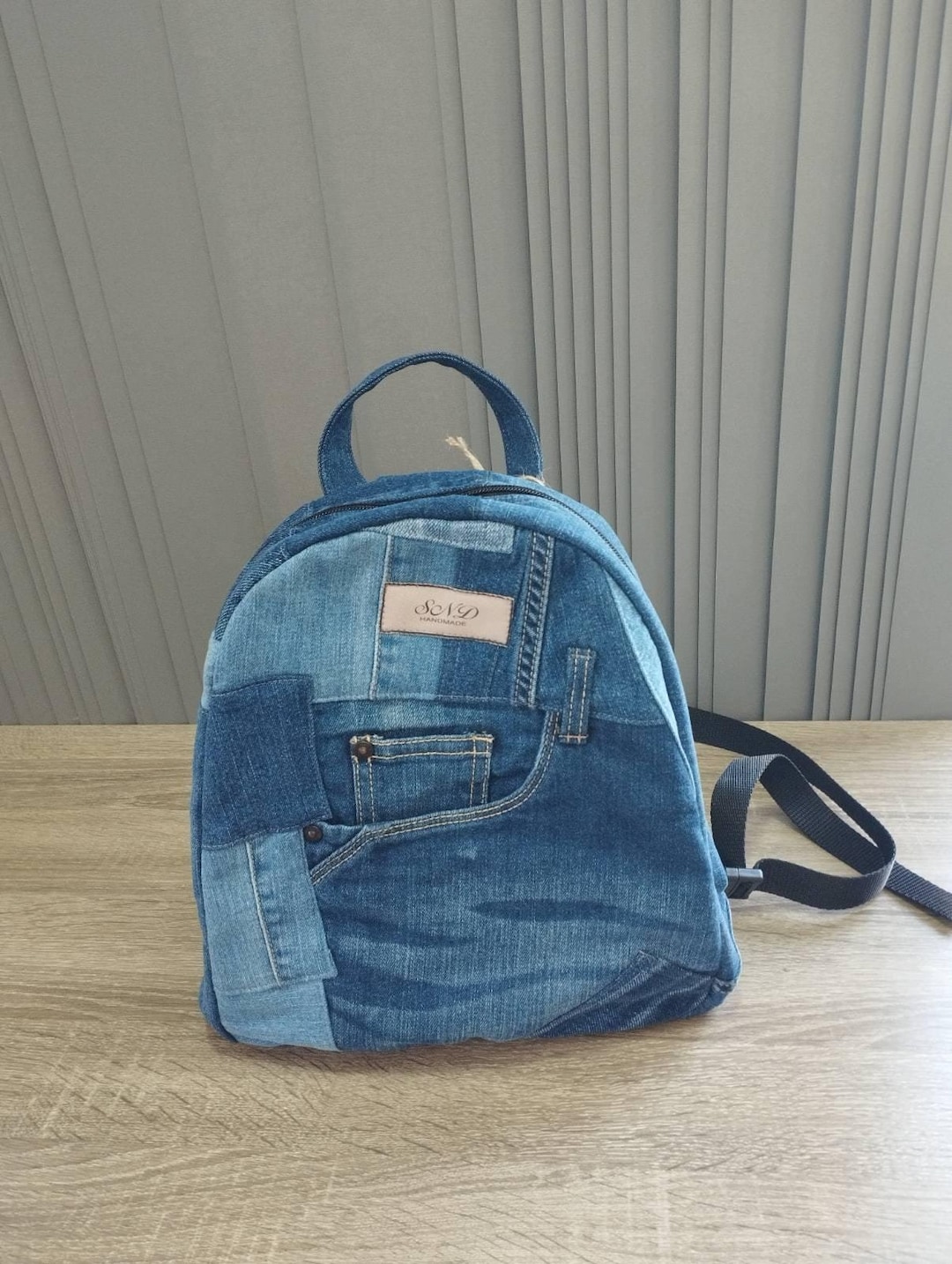 Women's Backpack Denim, Elegant Backpack, Jeans Rucksack,denim Shoulder ...
