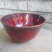 Red Drip Mixing Bowl - Etsy