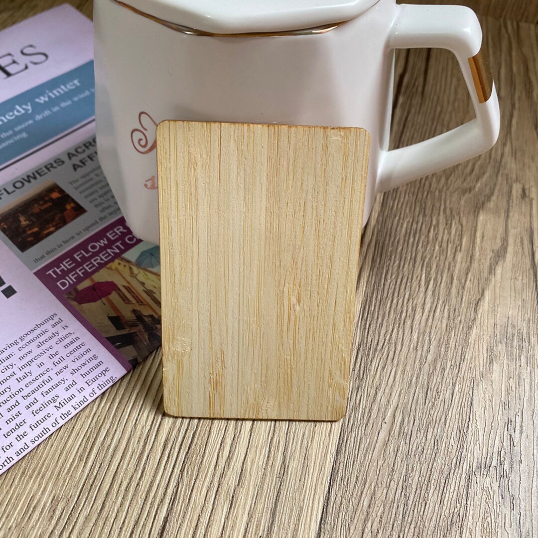 5 Pack NFC Bamboo Tap Card Digital Business Wood Cards DIY Materials - Etsy