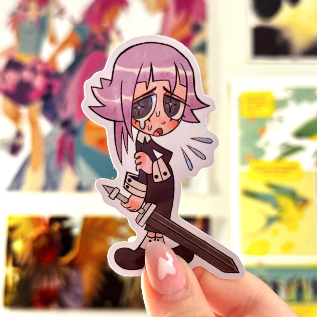 Soul Eater Crona 3" Vinyl Sticker - Ready to Ship! - Etsy