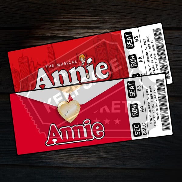 Annie Musical - Etsy