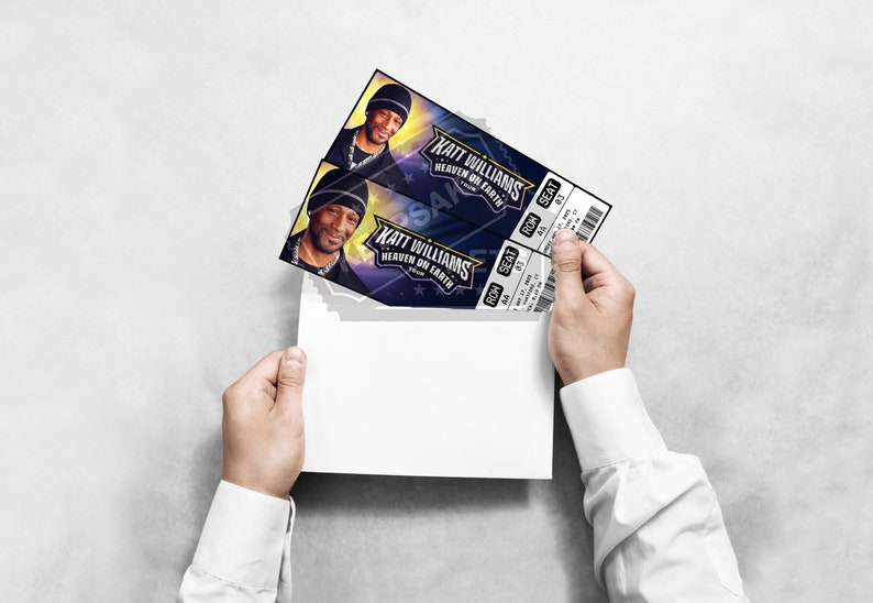 Printable Katt Williams Ticket Heaven on Earth Tour 2025 | Personalized ...