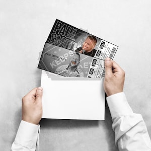 Printable Paul Smith Ticket Pablo Tour 2024 2025 | Personalized Live ...