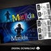 Printable Heathers the Musical Theatre Ticket | Personalized Gift ...
