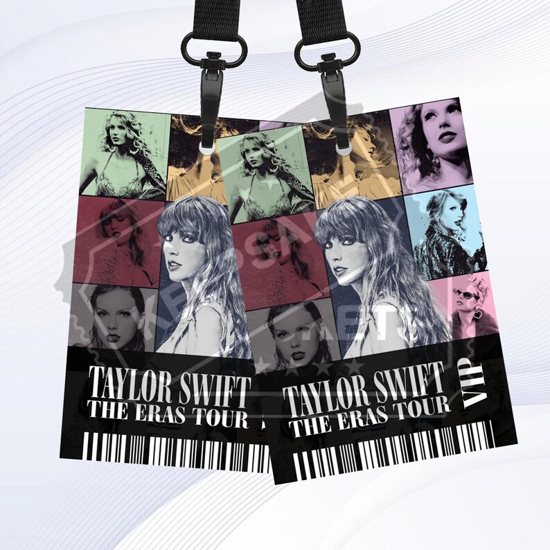 Printable Taylor Swift Lanyard Card the Eras Tour Novelty Music Concert ...