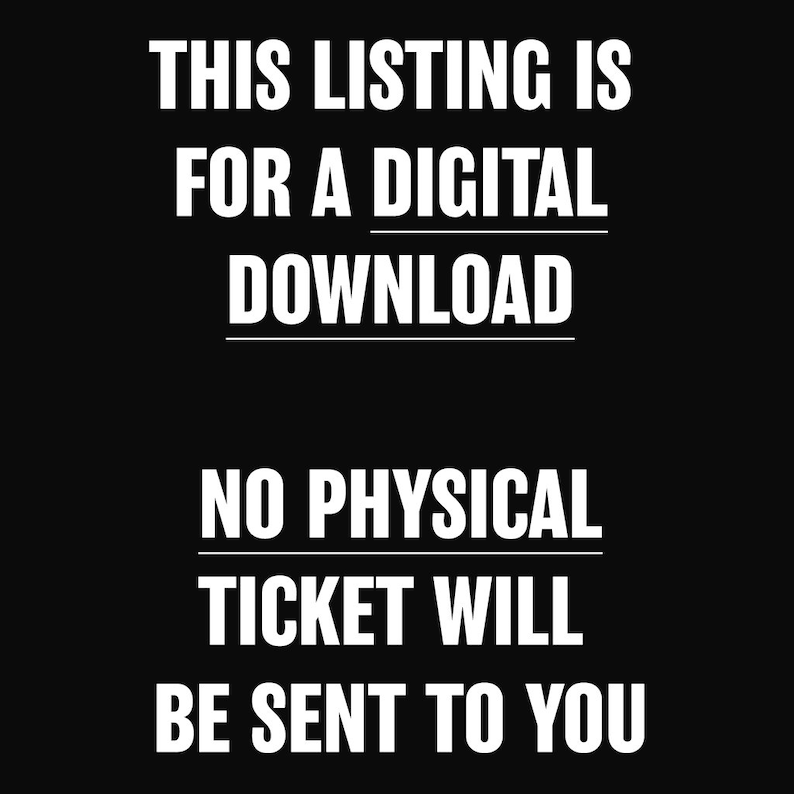 Printable Melanie Martinez Ticket the Trilogy Tour 2024 Personalized ...