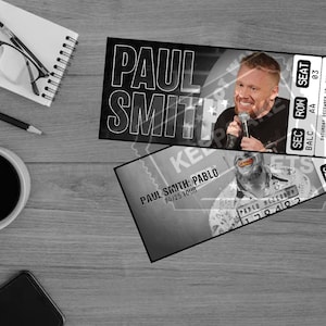 Printable Paul Smith Ticket Pablo Tour 2024 2025 | Personalized Live ...