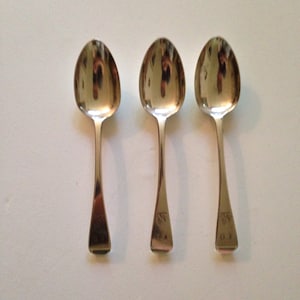 1837 Sterling William IV English Serving Spoons by William Bateman II ...