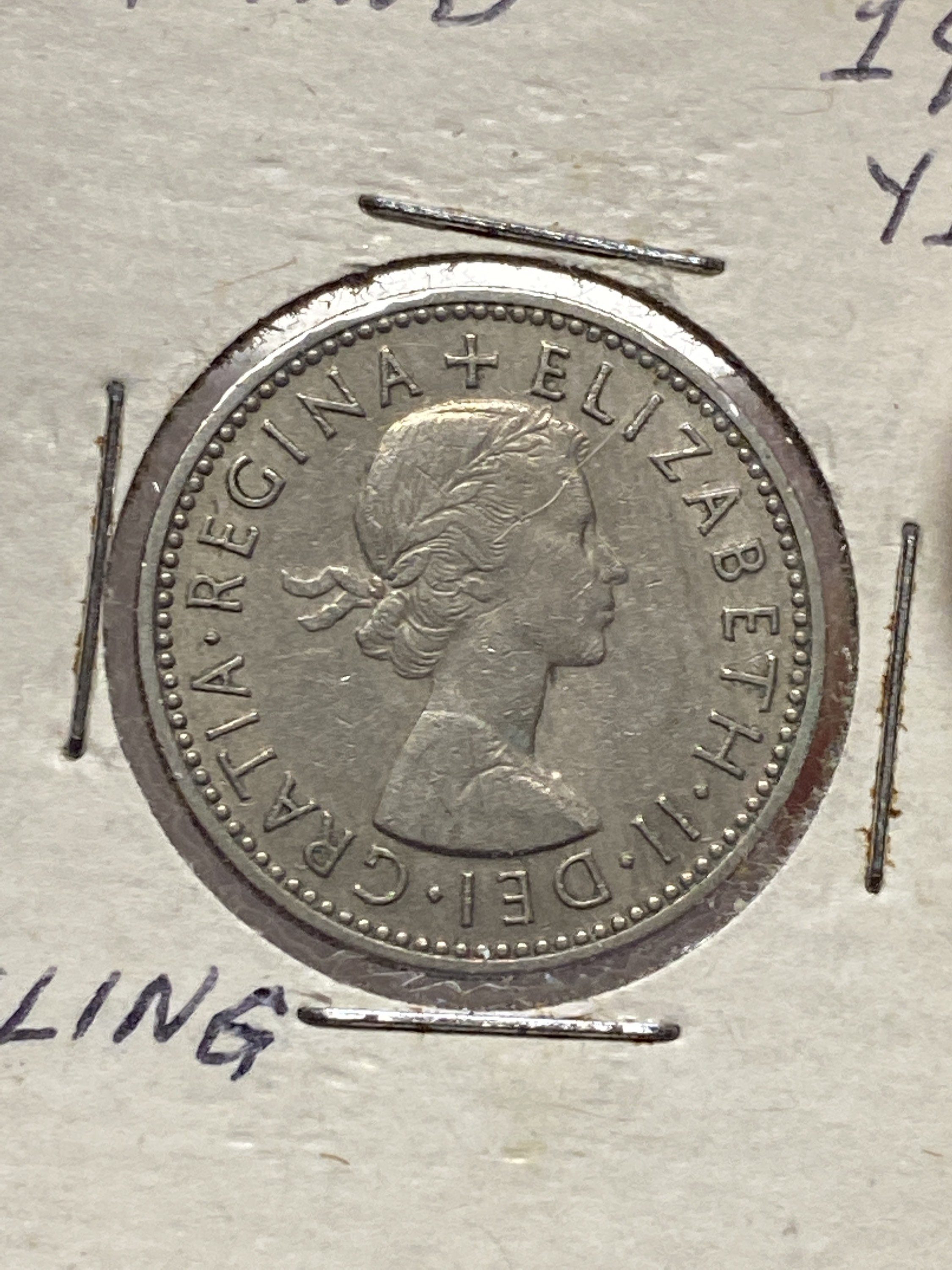 1956 English 1 Shilling Y131 | Etsy
