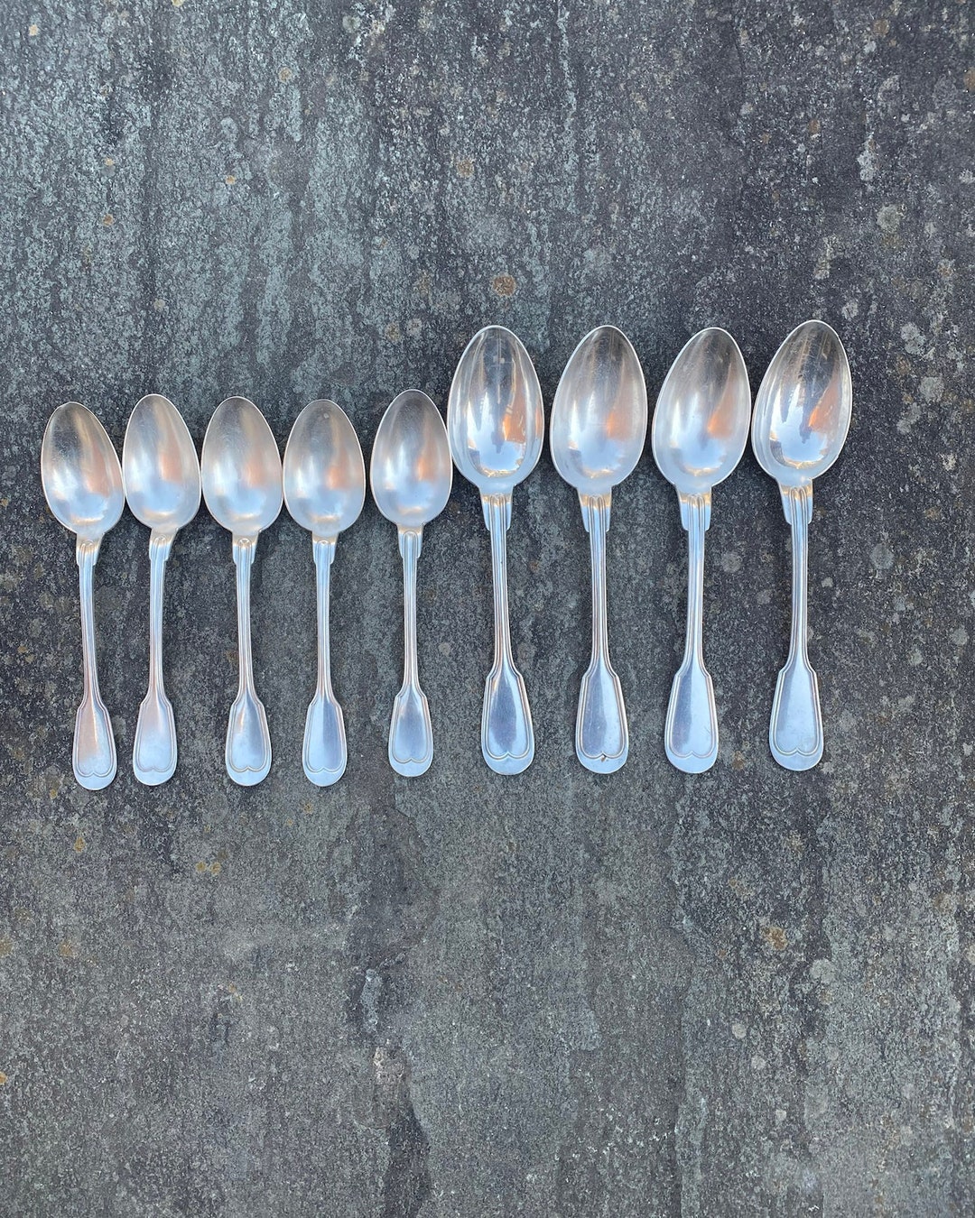 Christofle French Silver Plate Fiddle Thread Tablespoon or Serving ...