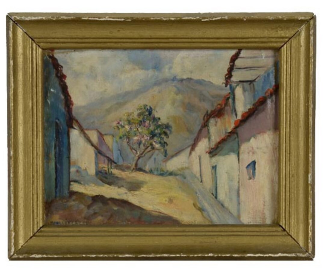 Joaquín Caicedo Oil Painting Landscape Venezuelan - Edo. Aragua - Etsy