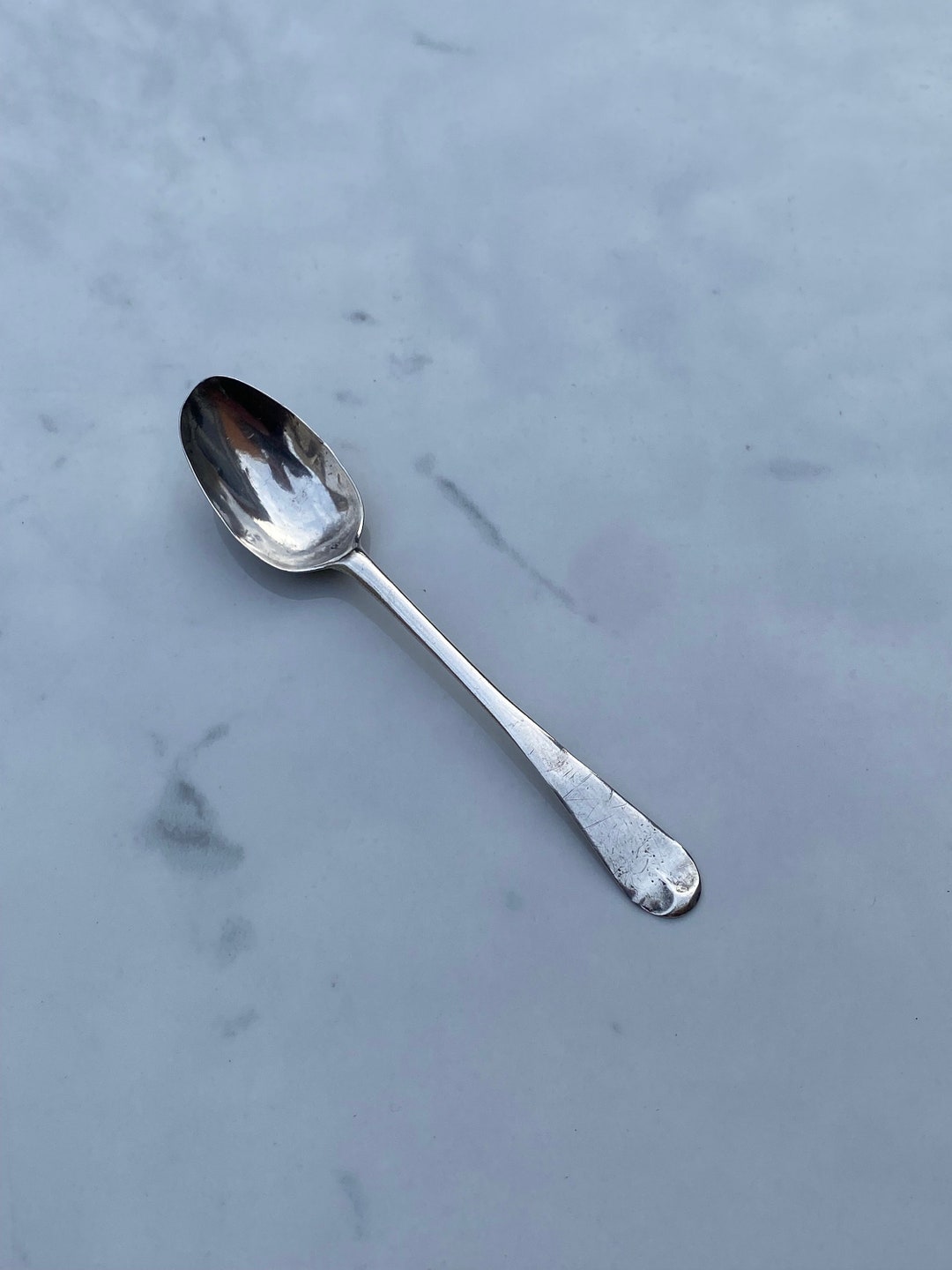 1765-1770 Samuel Tingley of New York Colonial Coin Silver Teaspoon ...