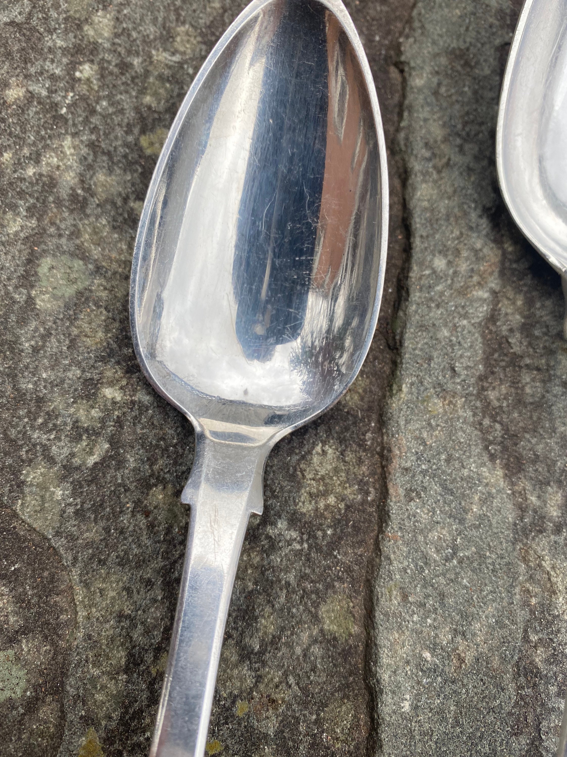 1809-10 Fletcher & Gardiner of Boston Silver Coin Silver Spoon and ...