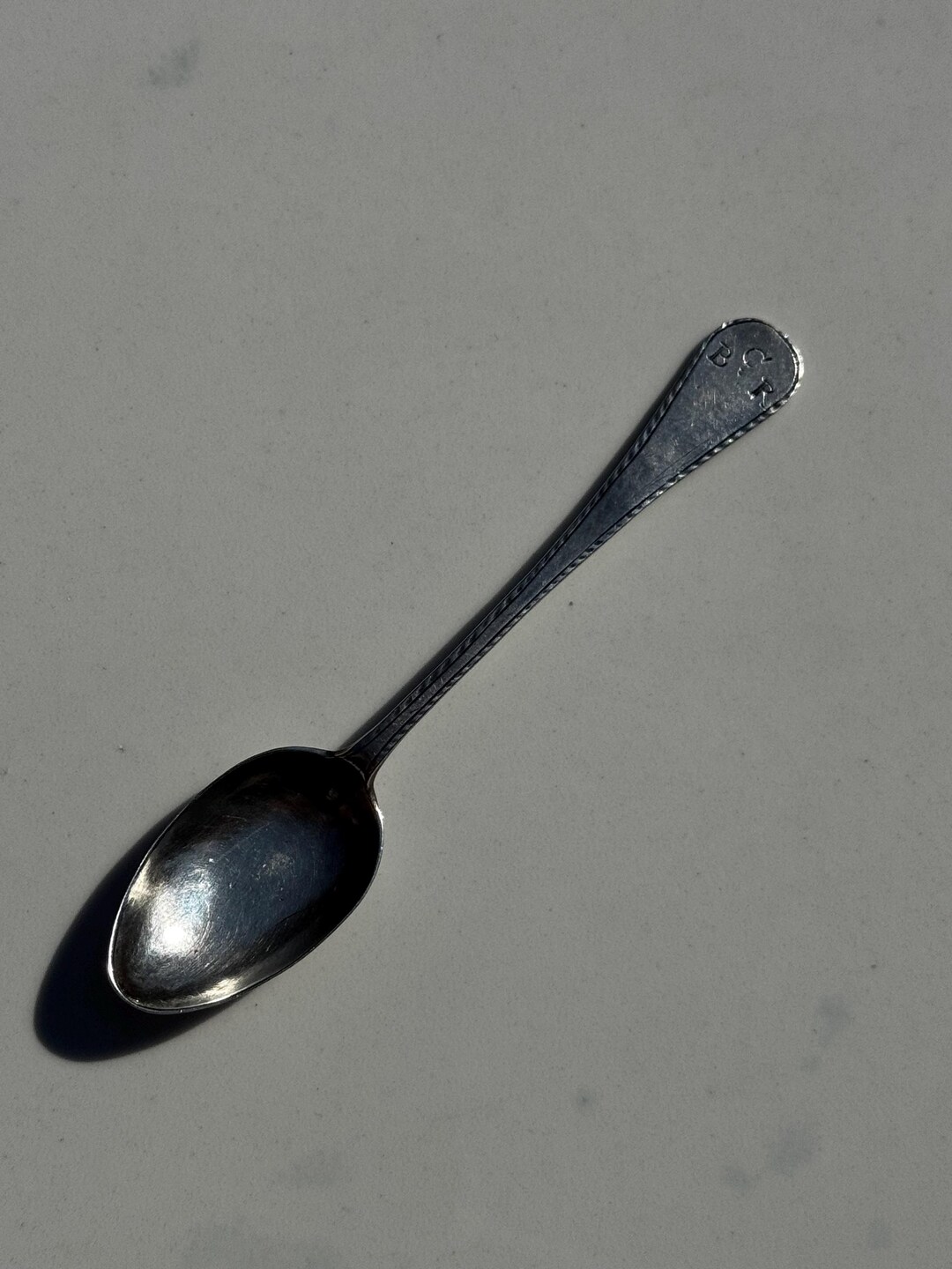 1770-1790 Abijah Northey Coin Silver Teaspoon Salem, MA - Etsy