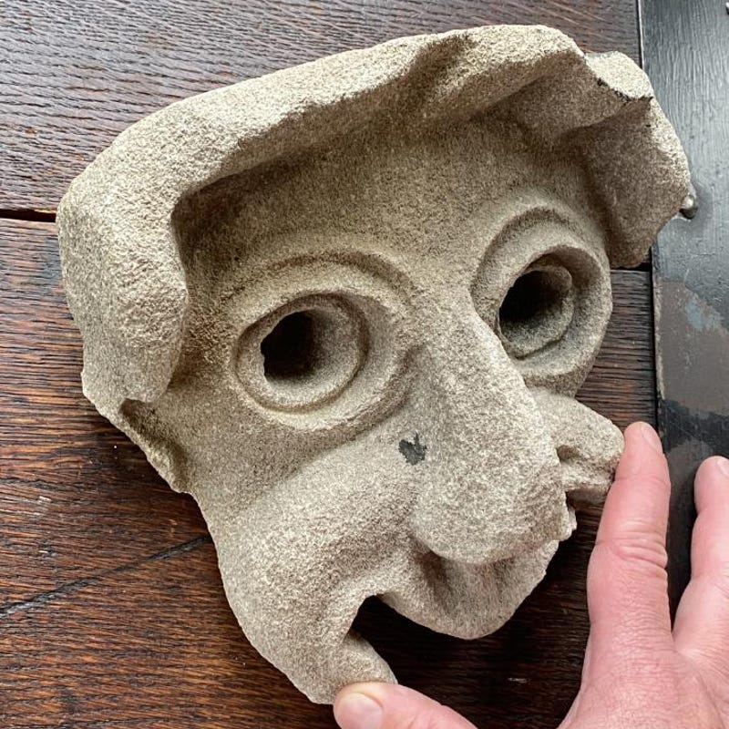 Gargoyle Mask - Etsy