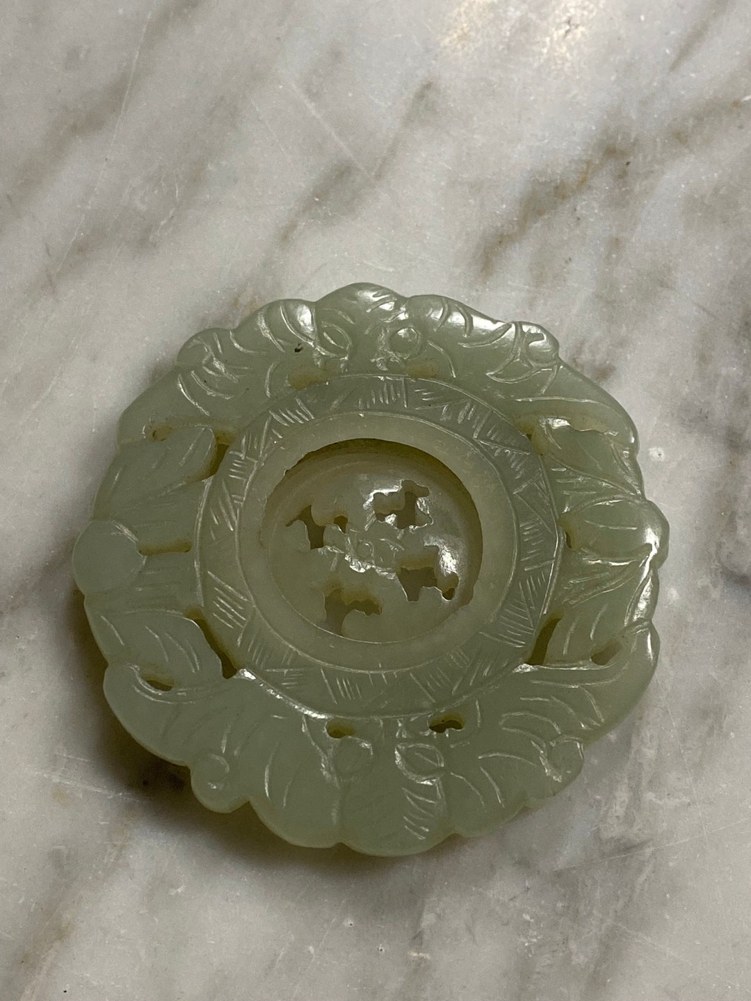 Qing Dynasty Nephrite Jade Prayer Wheel With Bats - Etsy