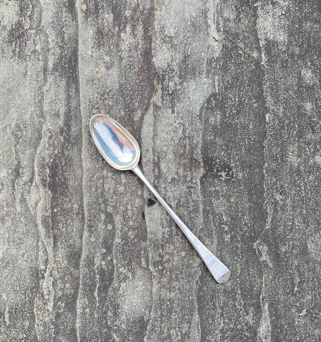 1774-82 Large Hester Bateman Sterling Silver Georgian English Stuffing ...