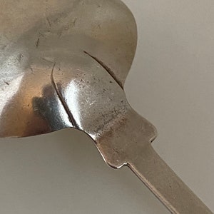 1790-1820 William Mannerback Coin Silver Tablespoon Reading, PA - Etsy