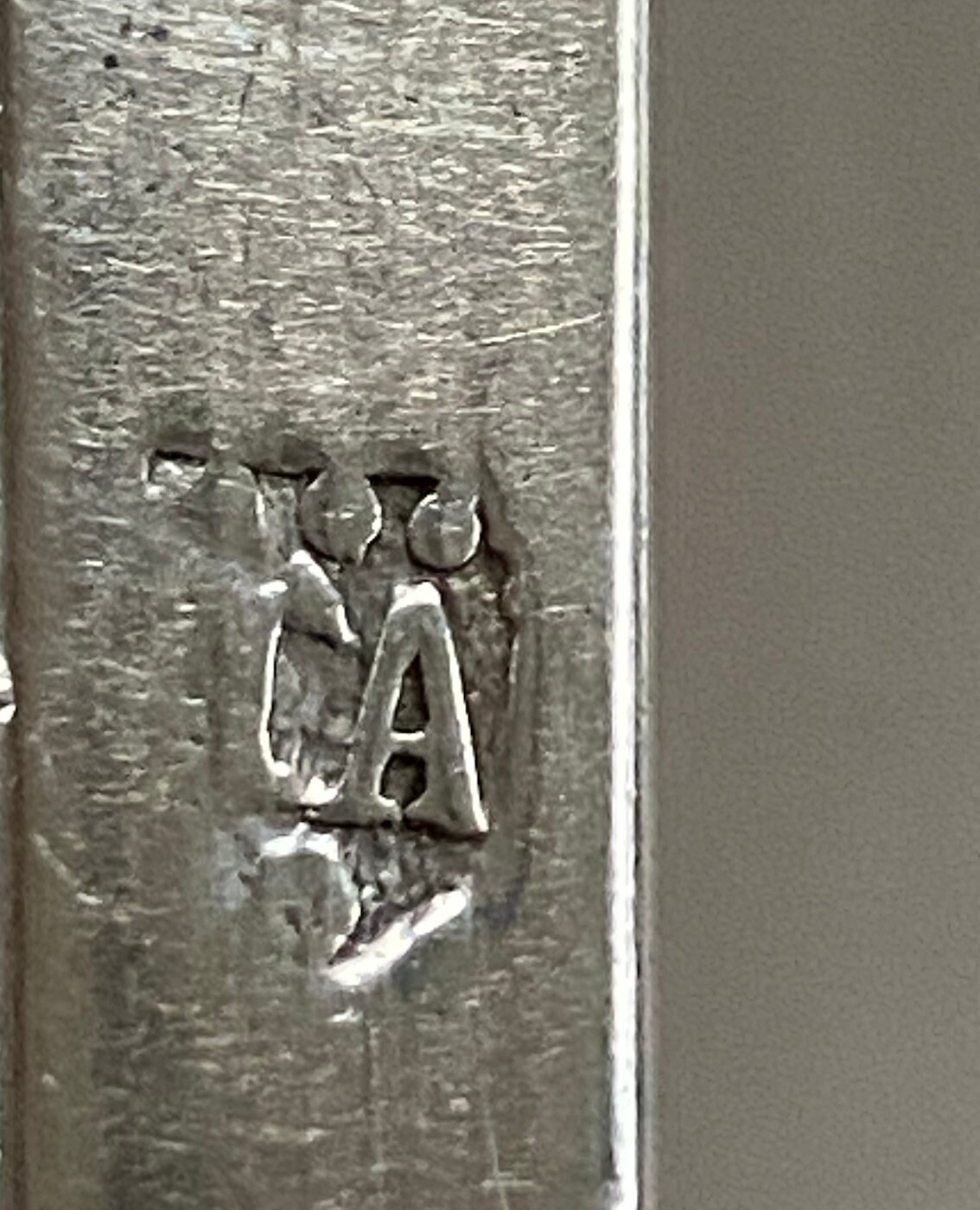 1680 Thomas Allen of London, Charles II English Sterling Silver Trefid ...