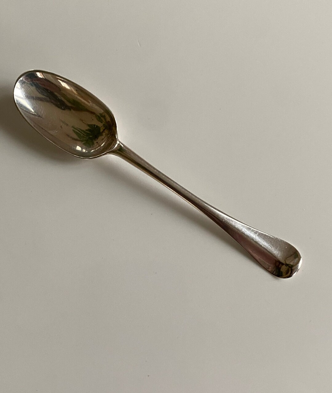 C. 1720 Samuel Lee Rattail Sterling Silver Teaspoon London - Etsy