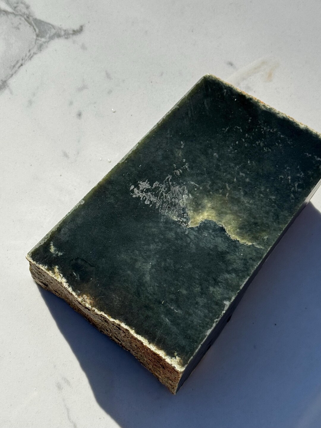 Dark Nephrite Jade Parcel Slab Rough Stone for Cutting (~630 Grams) - Etsy
