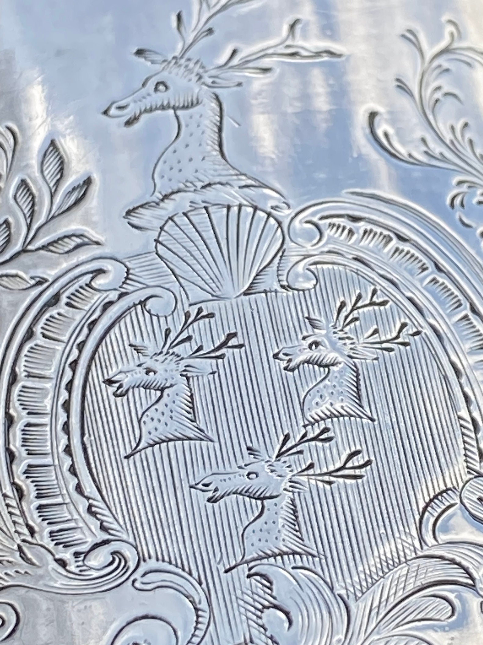 c. 1740 Jacob Hurd 3/4 Pint Mugg for Thomas Deering - 18th Century ...