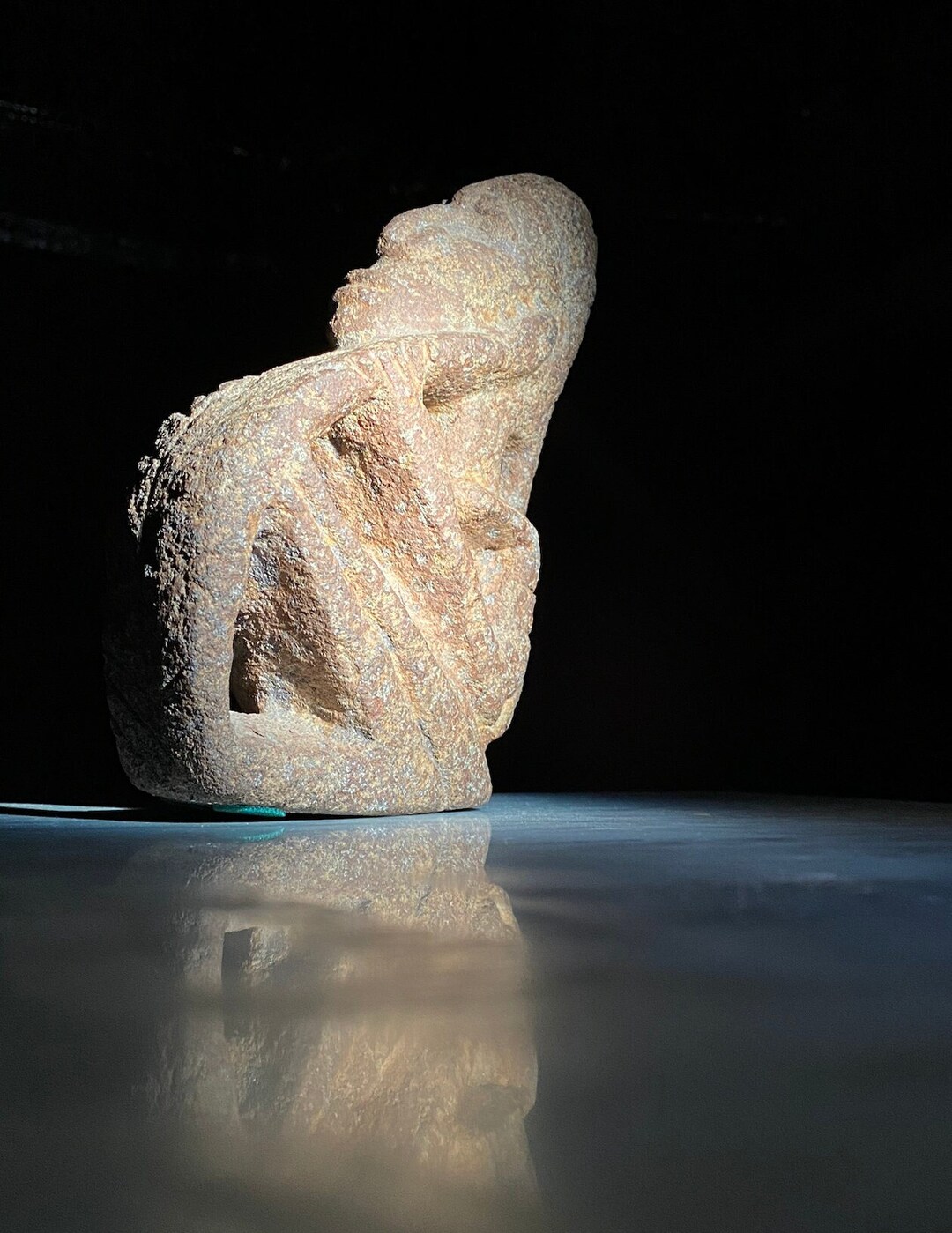 Dogon of Mali Carved Stone Hunter Figure With Bow - Etsy