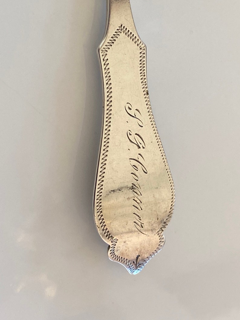 1869-1885 Duhme & Co. Coin Silver Dinner Fork Pattern No. 1 (37.6 G) - Etsy