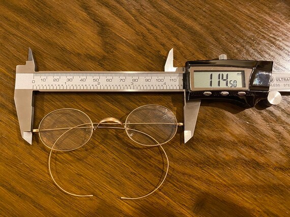 19th Century American 10K Solid Gold Spectacles - Gem