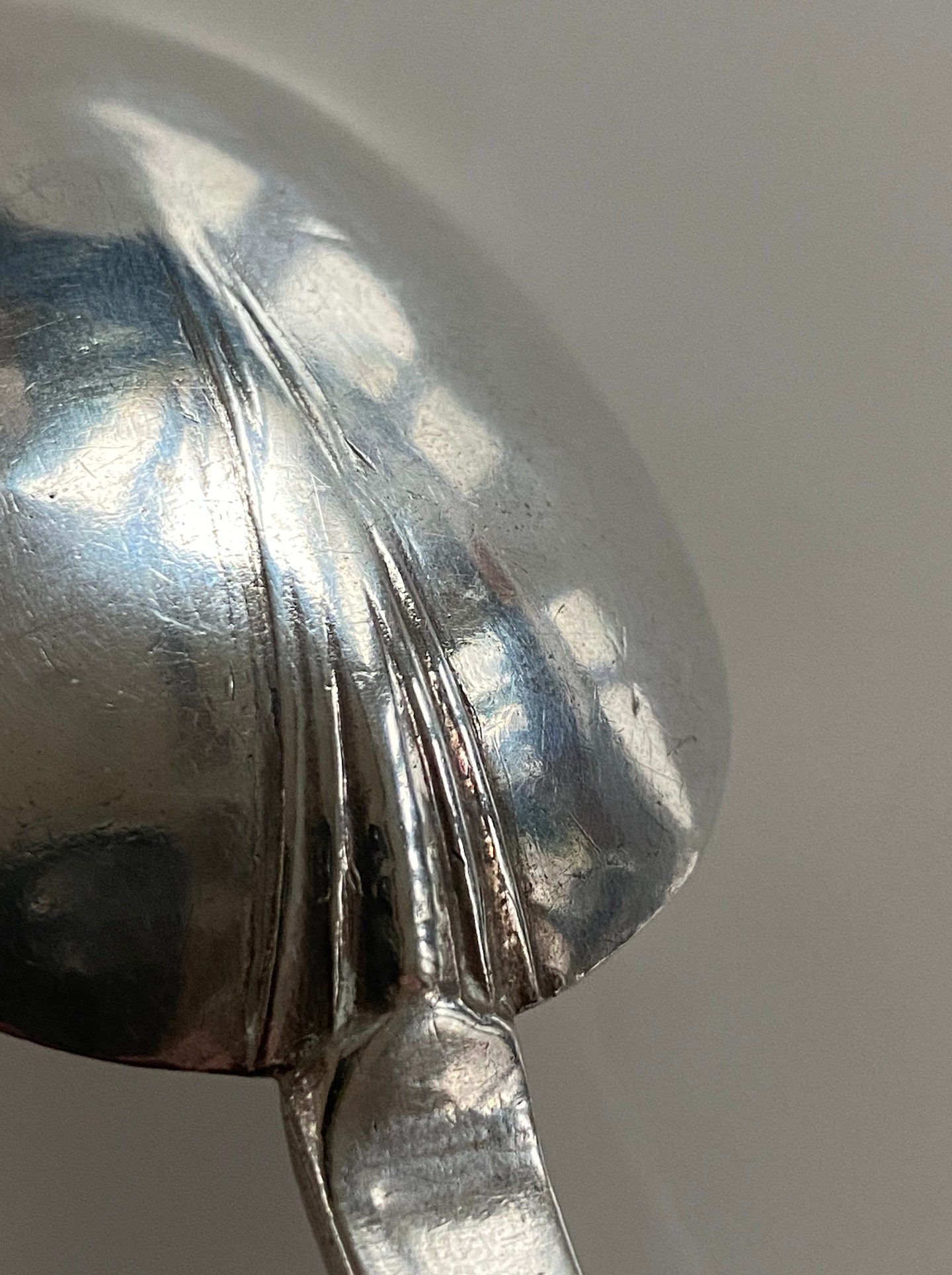 1680 Thomas Allen of London, Charles II English Sterling Silver Trefid ...