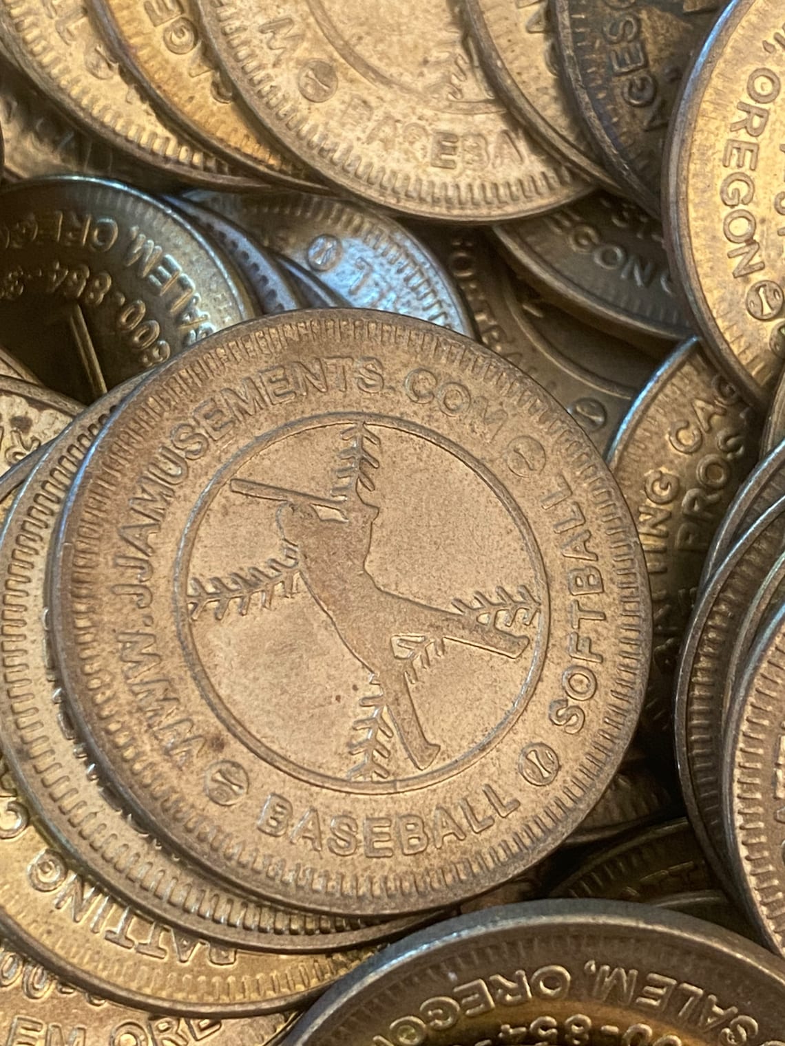 ABC Automated Batting Cages Token by JJ Amusements - Etsy