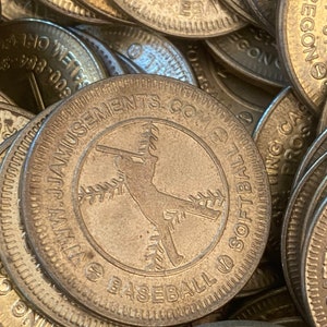 ABC - Automated Batting Cages Token by JJ Amusements - Etsy