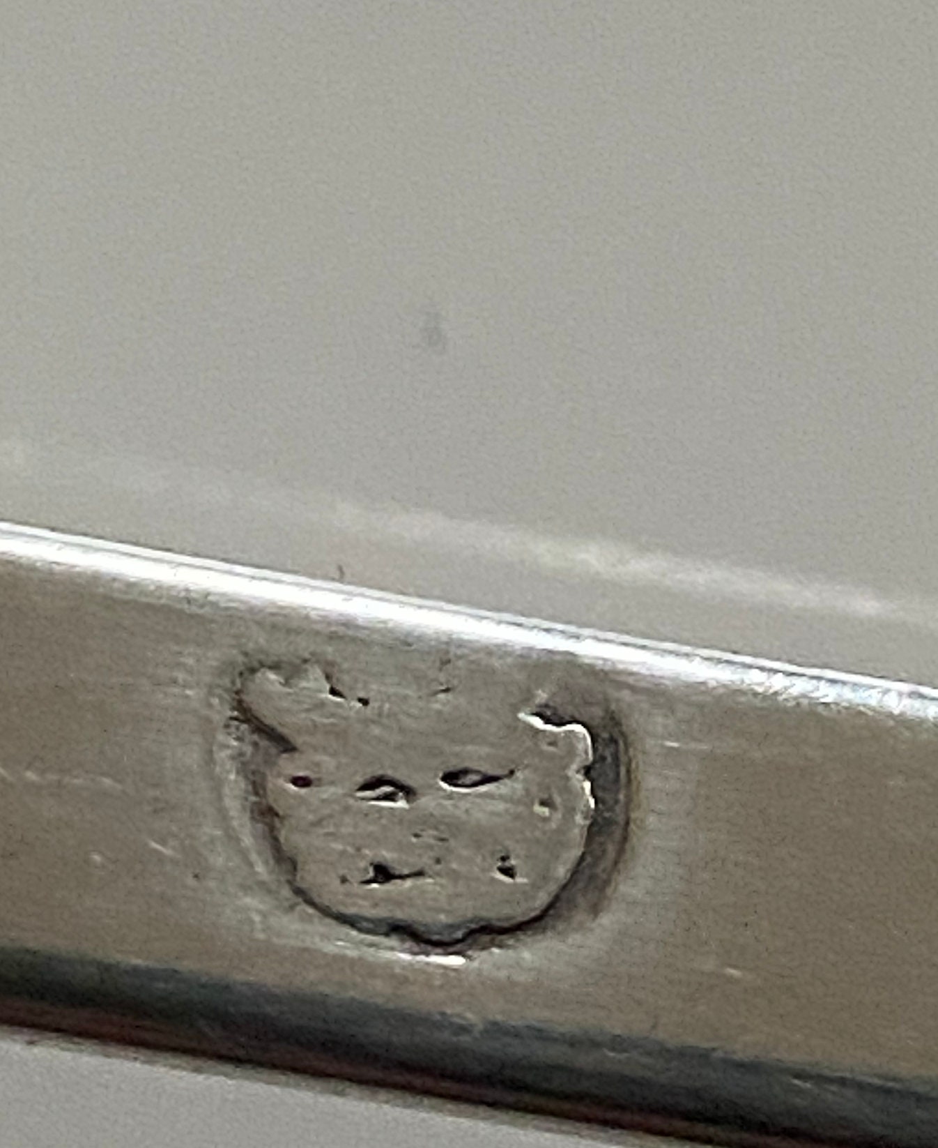 1680 Thomas Allen of London, Charles II English Sterling Silver Trefid ...