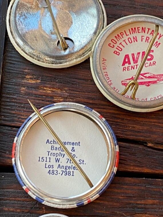 Assorted Promotional Advertising Buttons - Choose One… - Gem