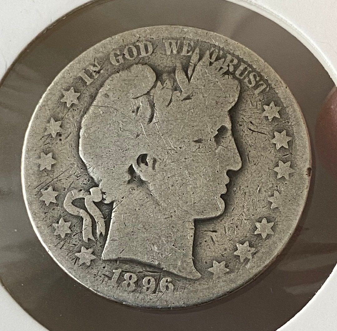 1896-O, 1899, 1900, or 1909 US Silver Barber Half Dollar - Etsy