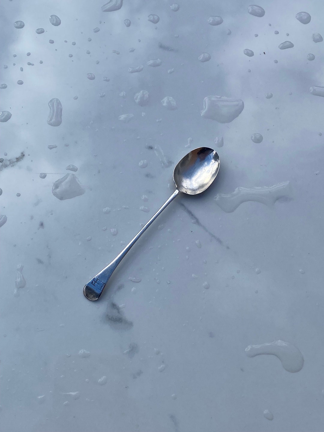18th Century Unidentified Solid Silver Teaspoon - Etsy