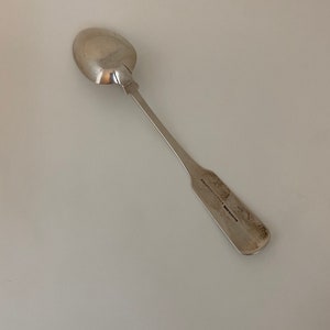 1790-1820 William Mannerback Coin Silver Tablespoon Reading, PA - Etsy