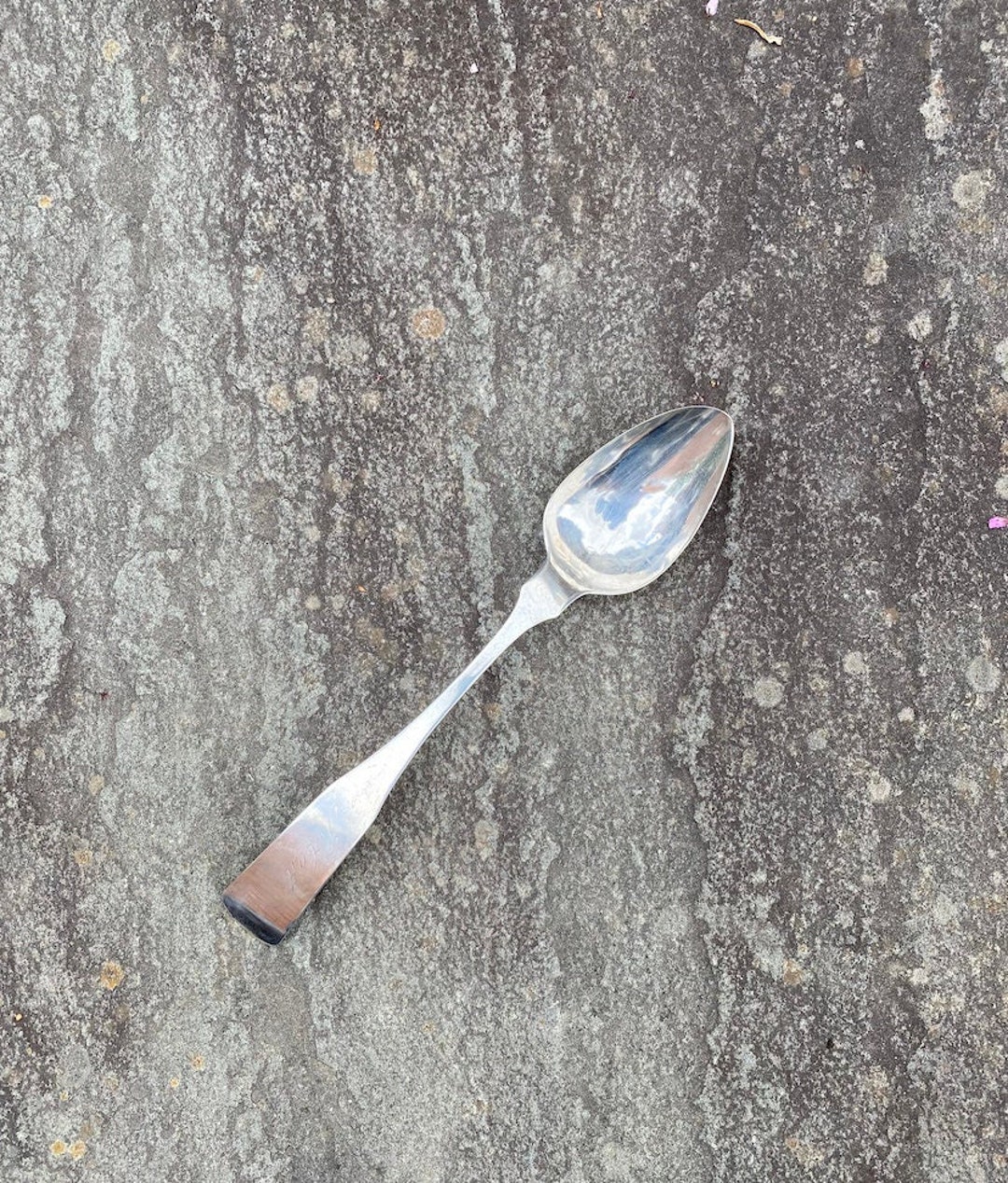 1810-34 Zebulon Smith of Bangor Maine Coin Silver Serving Spoon - Hart ...